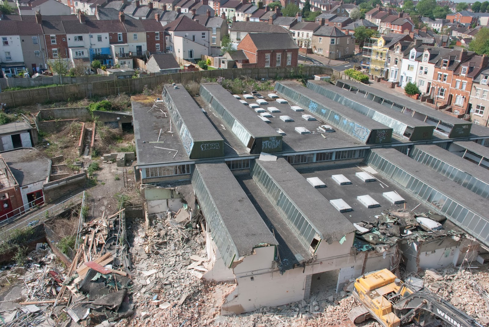 Jon Ratcliffe's Blog: Swindon's Regeneration : Last Year at Regent Circus.