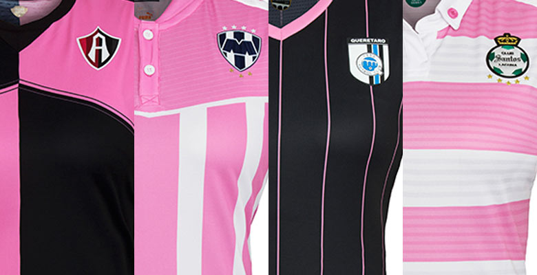Puma Unveils Pink Atlas, Monterrey, Querétaro and Santos Laguna Kits ...