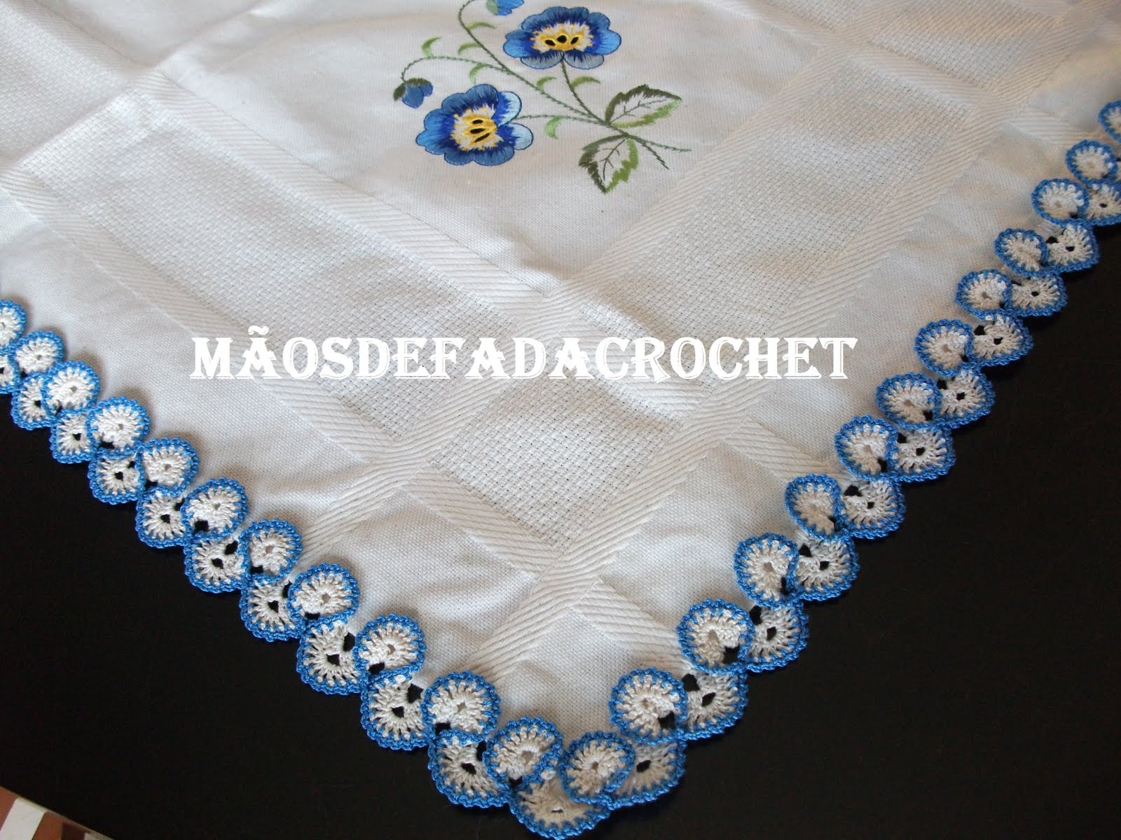 Maos de Fada Crochet: Pano Cozinha