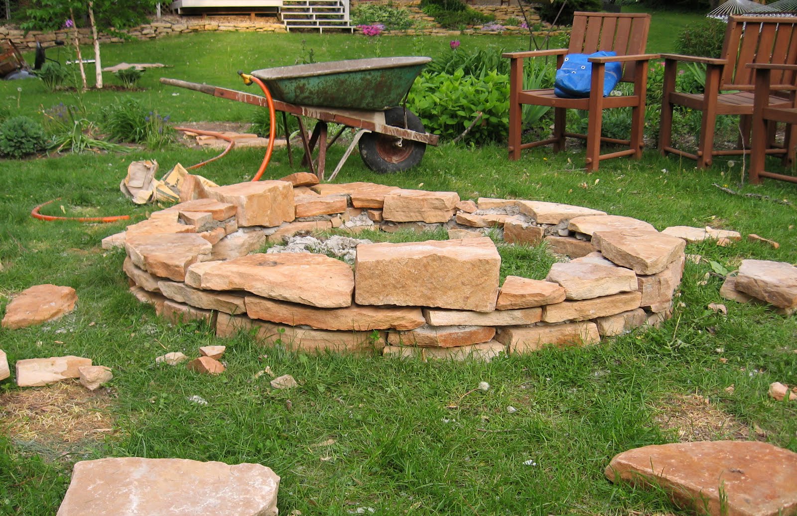 operation paper cut: DIY Fire Pit
