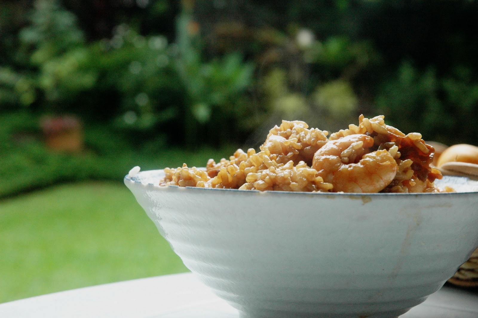 DUDE FOR FOOD: Going Mongolian in my Aunt's Place