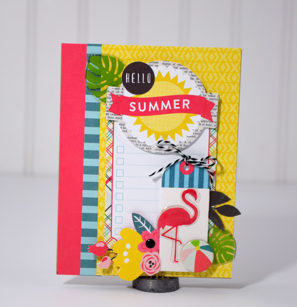 Simply Tya: Hello Summer Card - Echo Park Summer Fun Collection