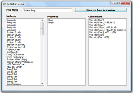 Sql Server And C Video Tutorial Part 54 C Tutorial Reflection Example