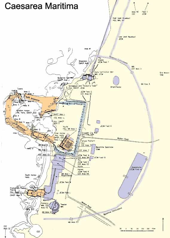 Huntsmans in the Holy Land: Caesarea, Muhraqa (Elijah's place of ...