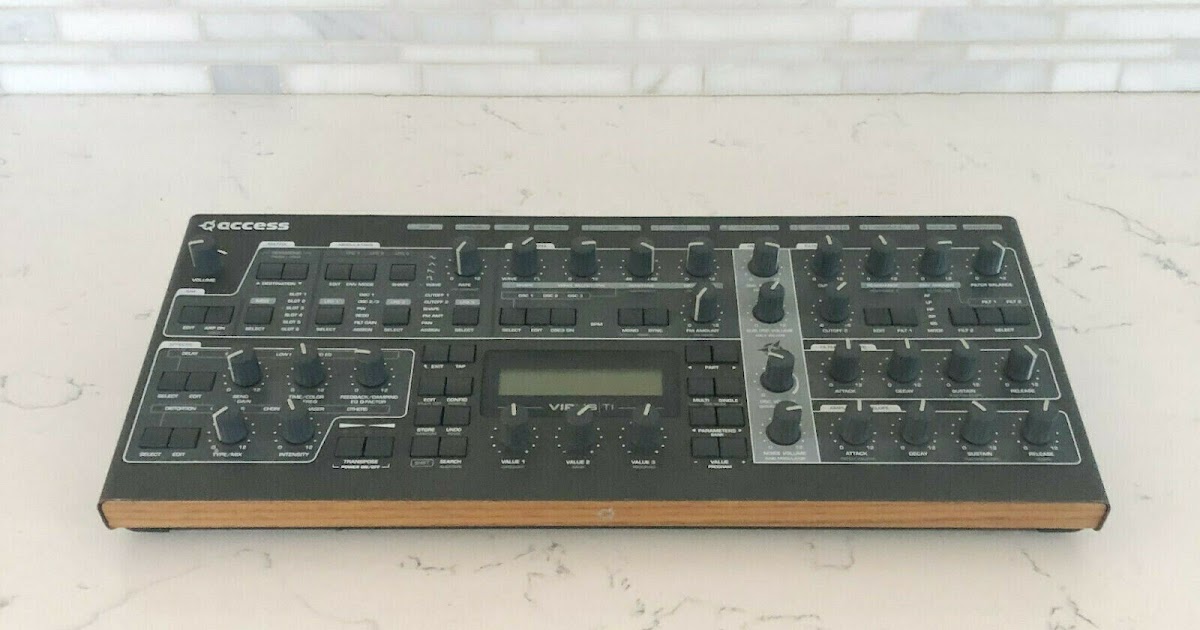 MATRIXSYNTH: Access Virus Ti2 Desktop Analog Modeling Synthesizer