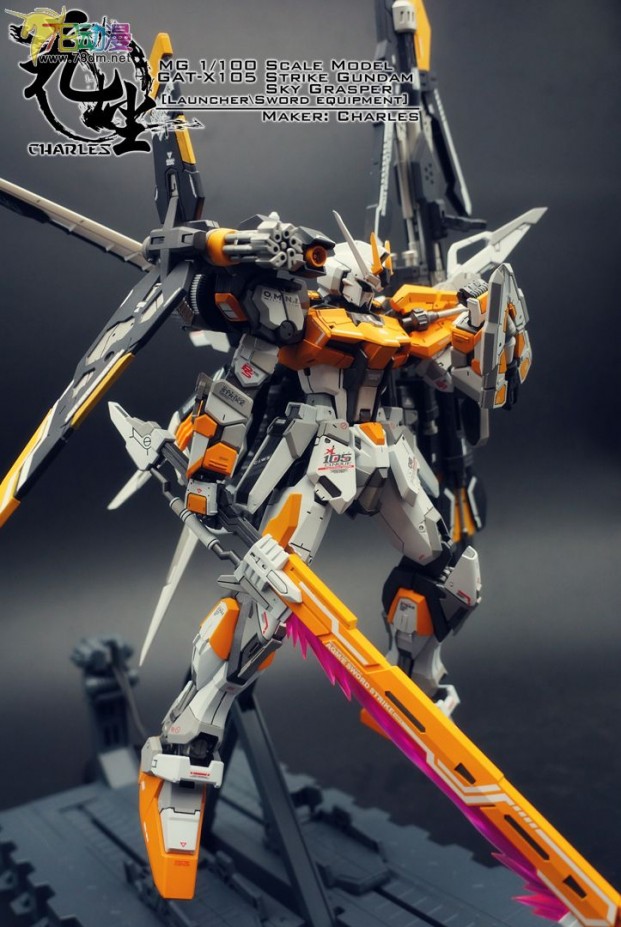 Custom Build: MG 1/100 Perfect Strike Gundam "Yellow Strike"