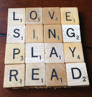 Mystery Playground: Scrabble Tile Coasters
