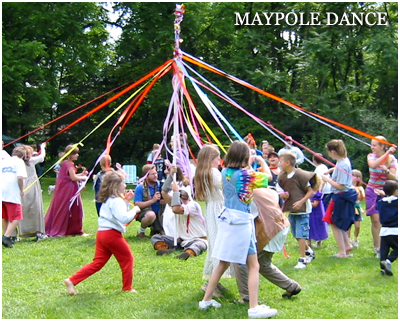 y eso es todo amigos!!: How to Do a Maypole Dance
