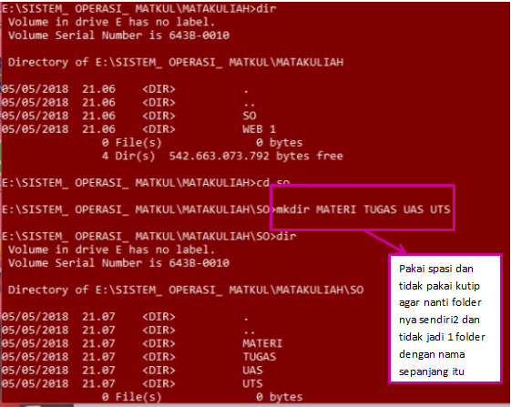 Macam - Macam Perintah Menggunakan cmd
