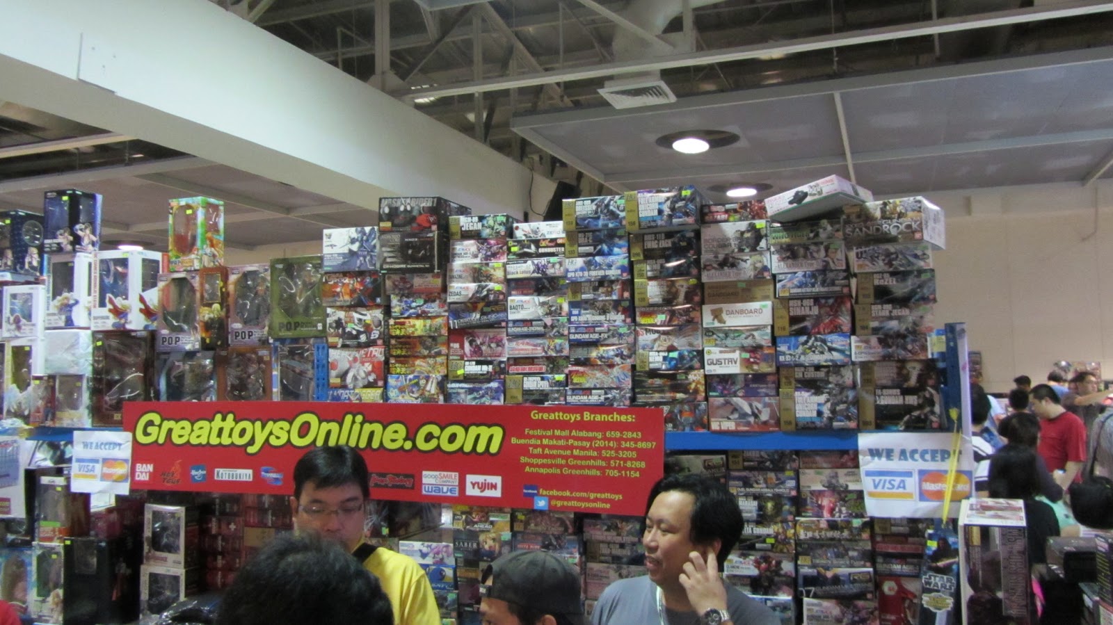 TOYCON 2013 - GUNPLA Stores Coverage ~ Gundam No Ou