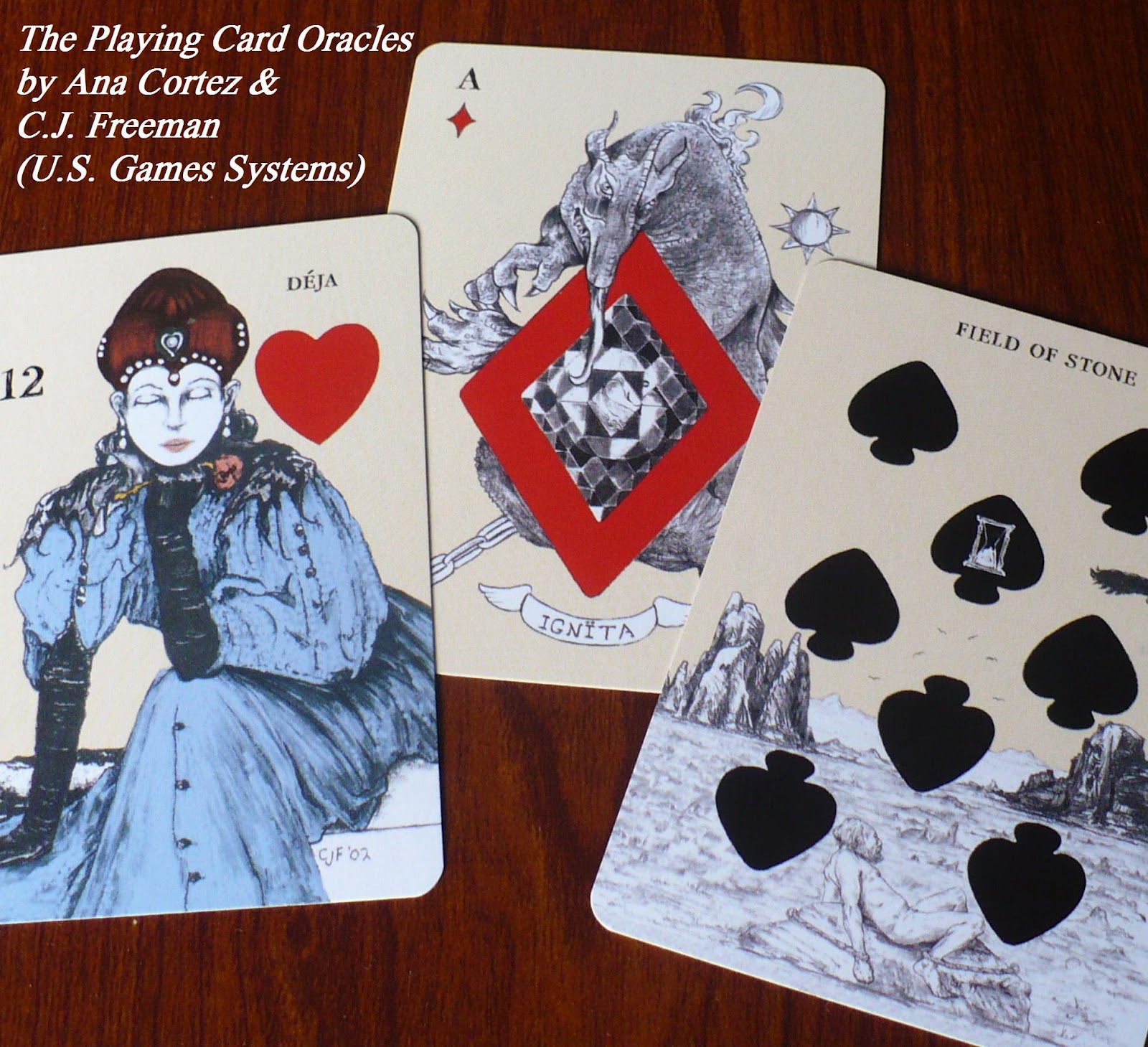 Tarot Notes: REVIEW: Playing Card Oracles Divination Deck