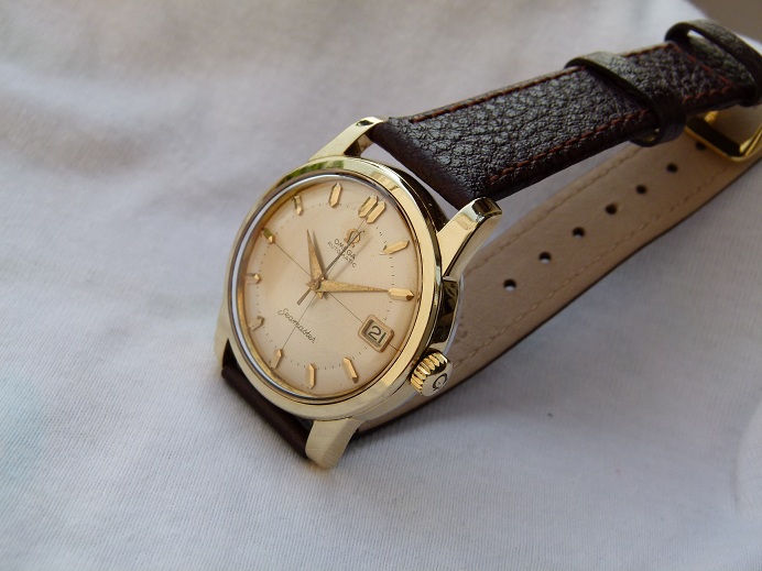 Jam Tangan Kuno: OMEGA Seamaster Automatic Cal.503 Gold Capped