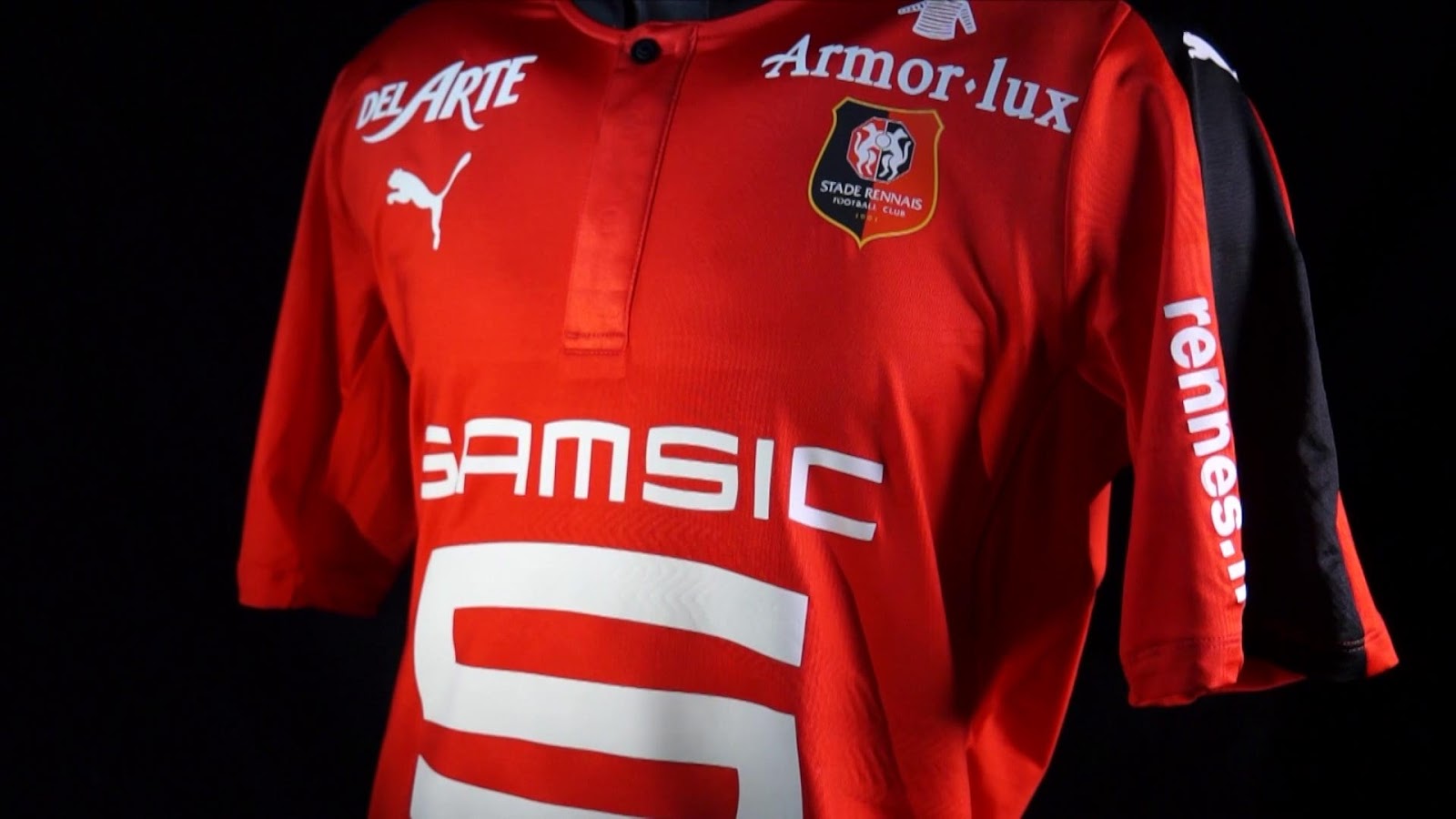 Stade Rennais 16-17 Home and Away Kits Released - Footy Headlines