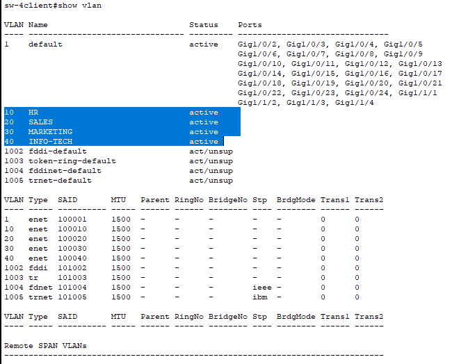 Internetworks: VLAN Trunking Protocol (VTP)
