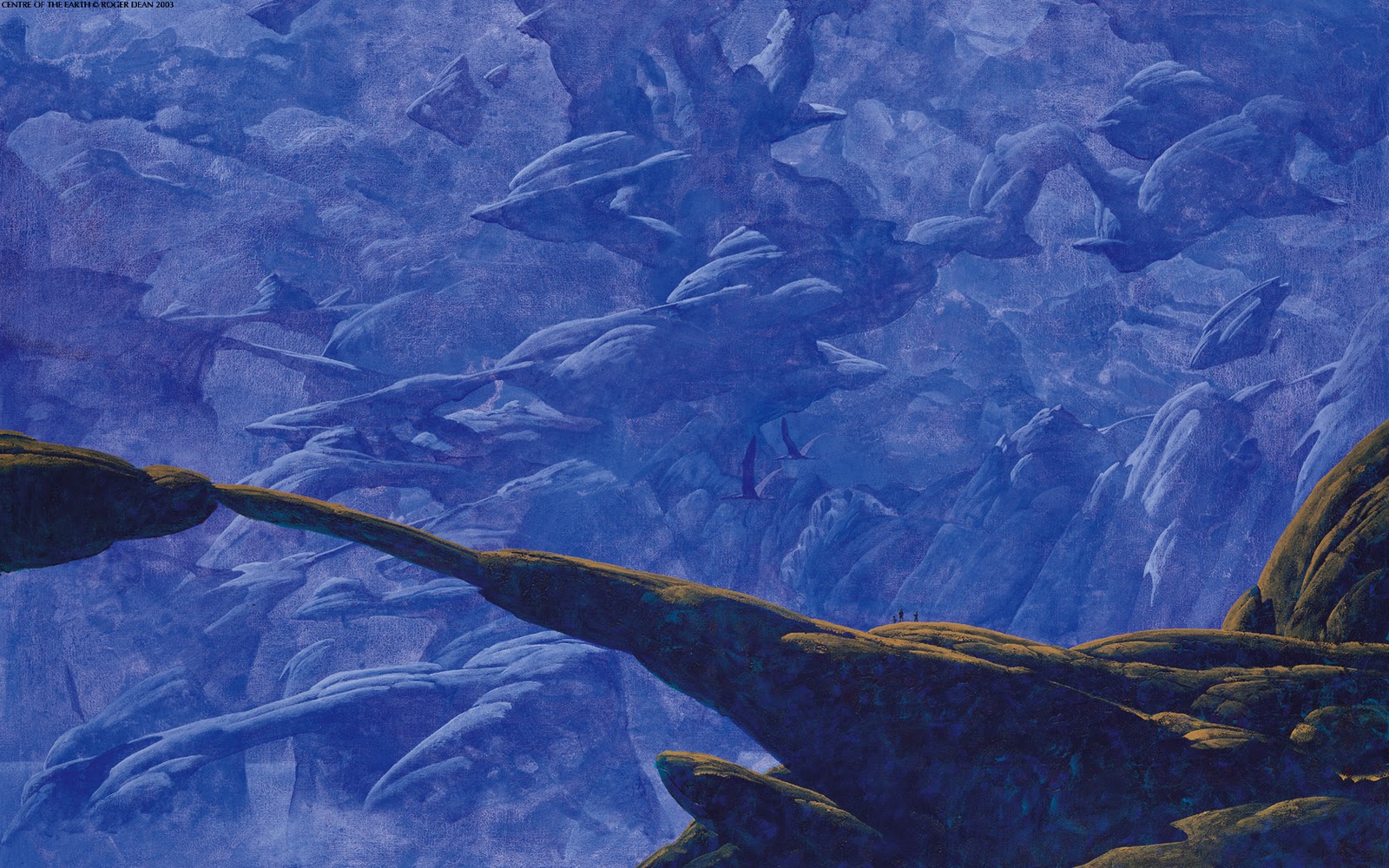 Psychedelic art: Fantastic drawings of Roger Dean Vol. 2