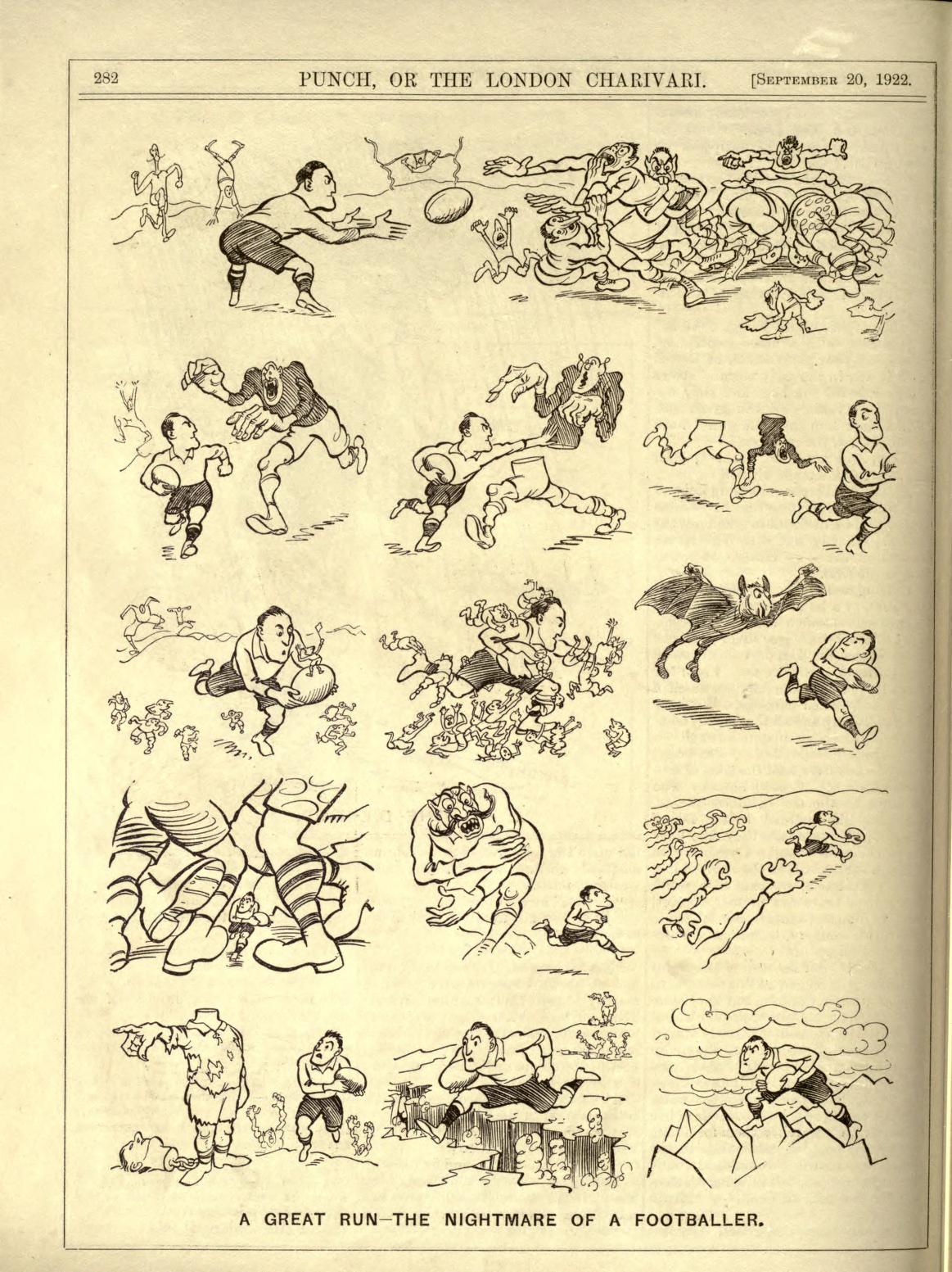 Screwball Comics: Taking the Bate: The 1922 H.M. Bateman Punch Cartoons