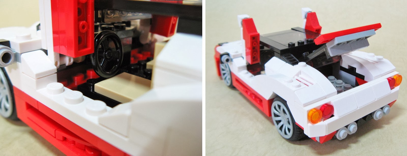 LEGO Car Show(By Bloks)積木車展 : 31006 Highway Speedster(Part 2)