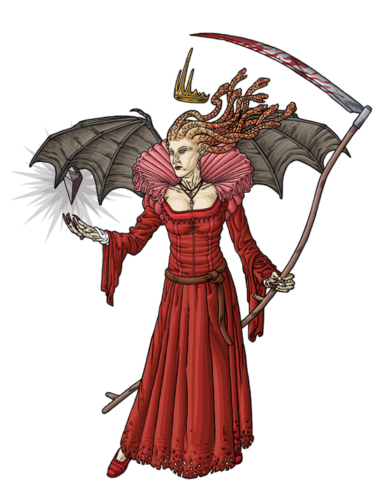 yog-blogsoth: THE QUEEN IN RED (NYARLATHOTEP)