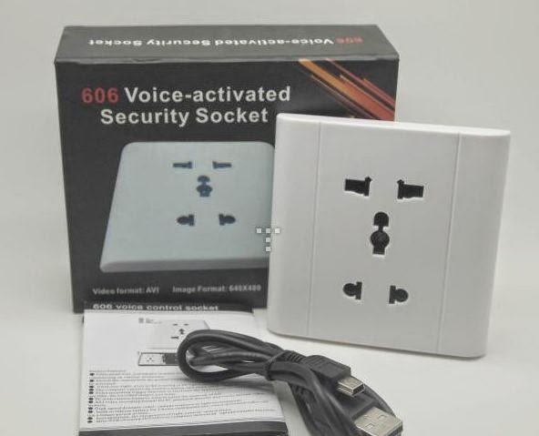 Spy Wall Socket - Kamera Tersembunyi Di Socket Colokan Listrik - Kamera ...
