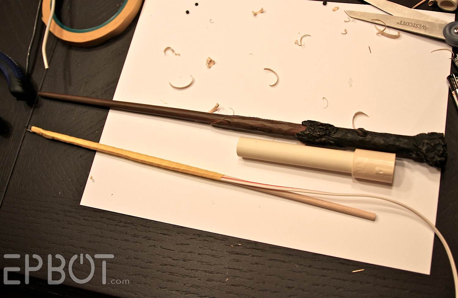 EPBOT: DIY Light-Up Wand Tutorial (for Harry Potter Cosplay!)