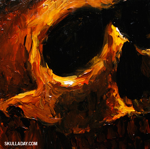 100 Painted Skulls: #45