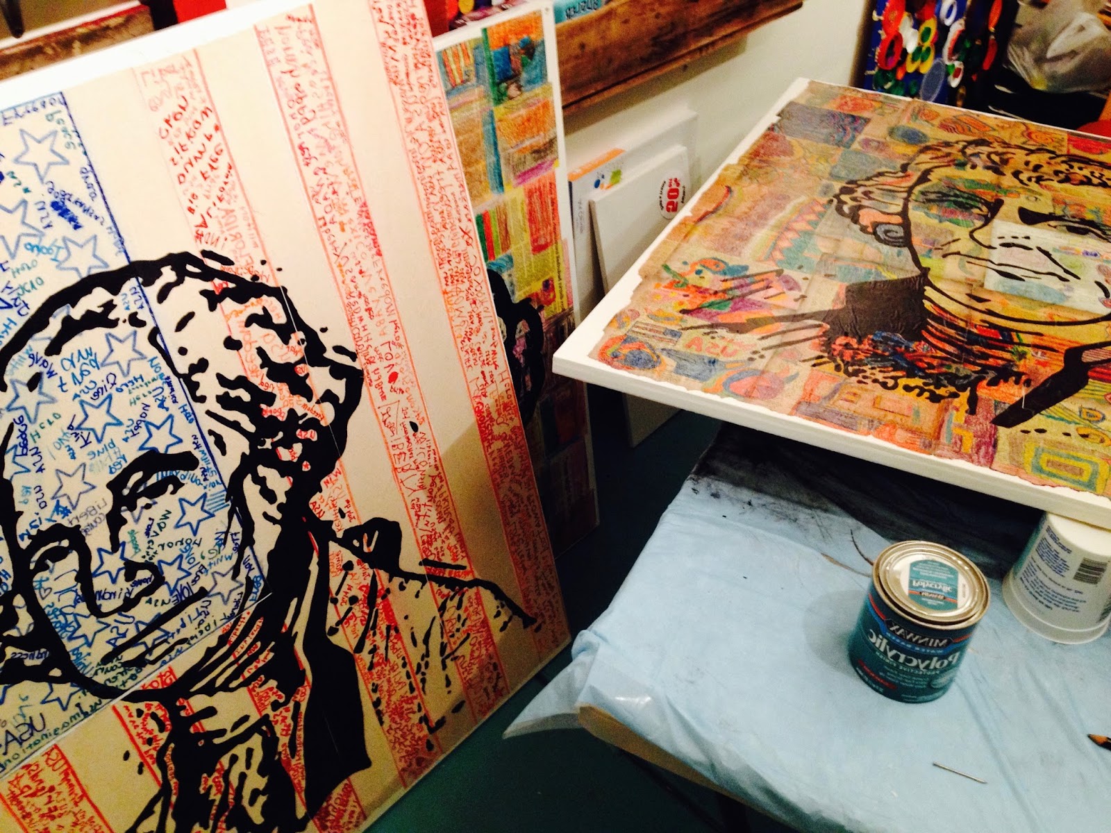 candice ashment art: PRESIDENTS' DAY art project Part 2:George ...