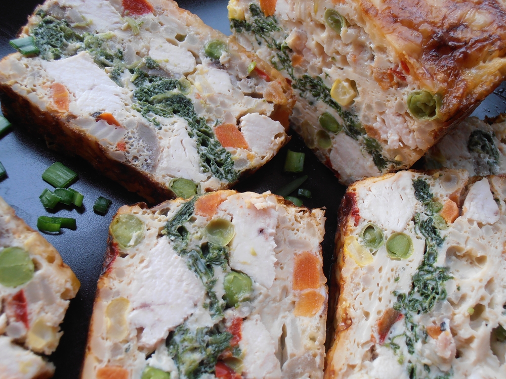 Terina de pui cu orez si legume - CAIETUL CU RETETE