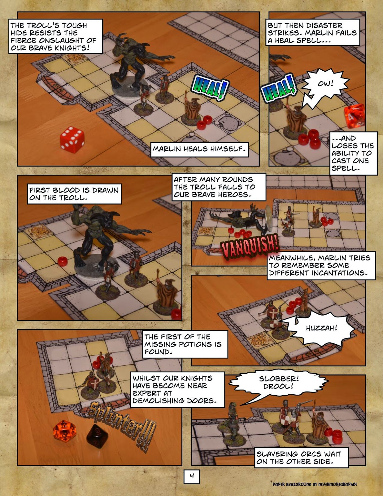 Sean's Wargames Corner: Potion Pilferers (Part 2): The Death of Sir ...