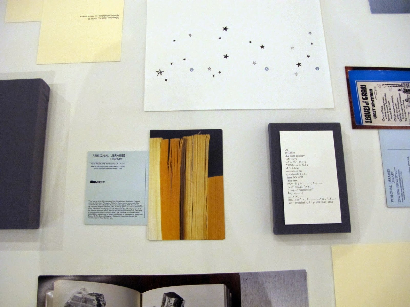 Personal Libraries Library: PLL at Tacoma Art Museum / Ink This ...