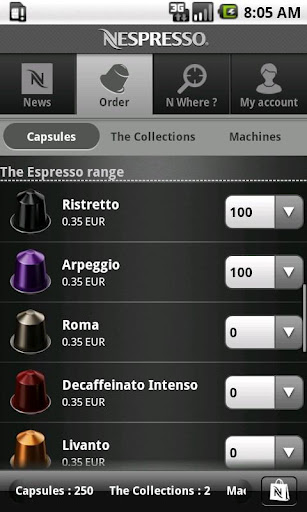 Nespresso ~ Apps do Android