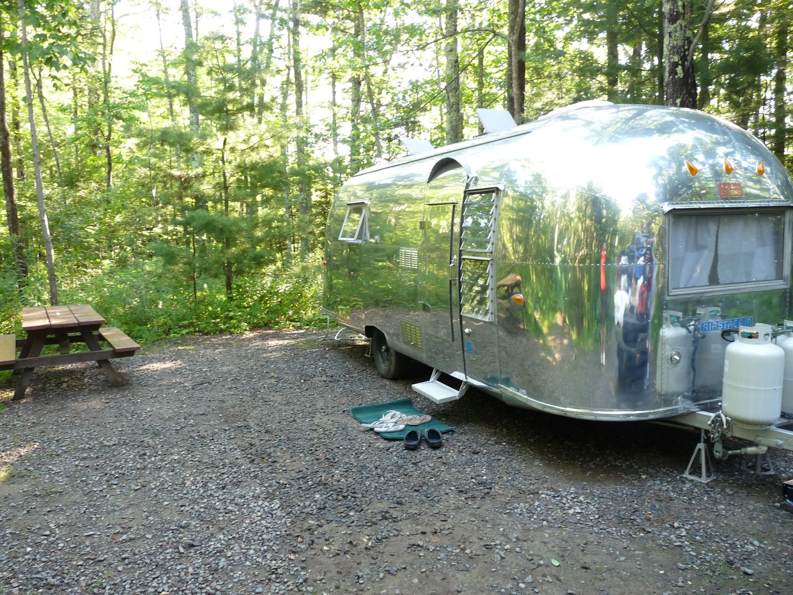 The Midllife Crisis - 1960 Airstream Restoration: CAMPING CAMPING CAMPING