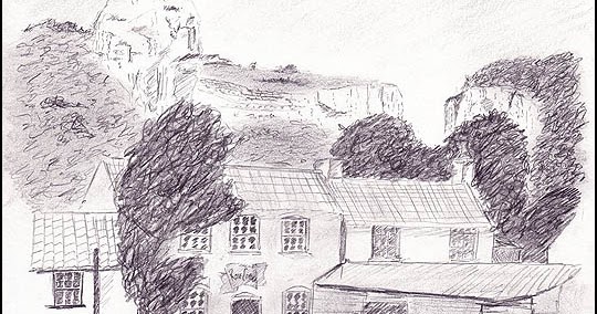 John Burke's a-Musings: Cheddar Gorge Sketches