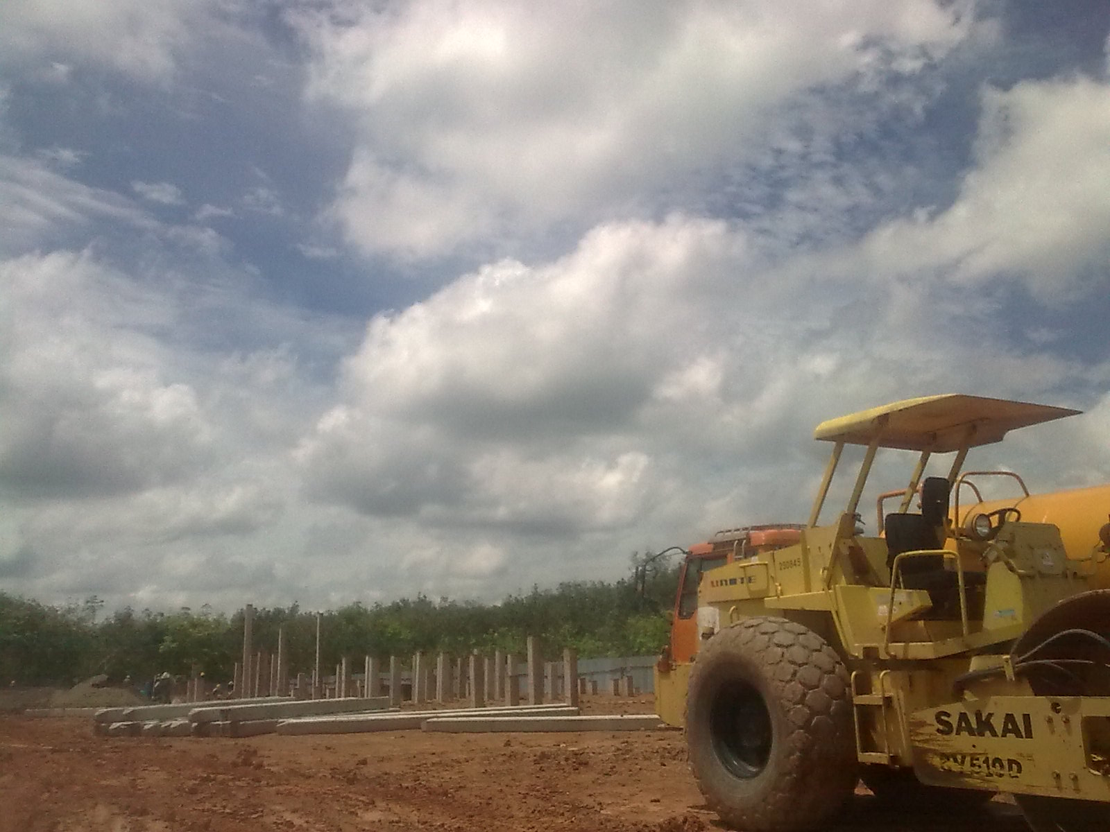 GRISSIK - SOUTH SUMATRA INDONESIA: In Progress Talang Duku - Betung