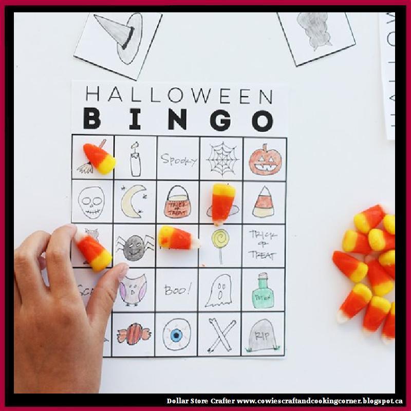 Dollar Store Crafter: DIY Halloween Bingo (FREE PRINTABLE)