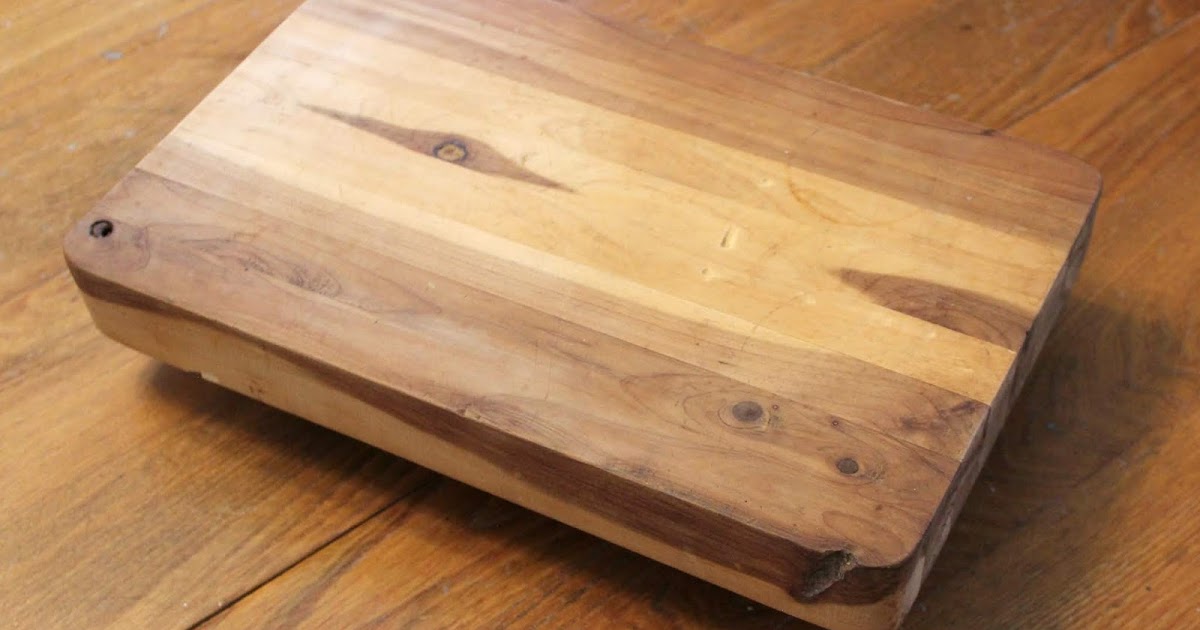 Thrifted Cutting Board Repurposed As A Kitchen Riser with Paint ...