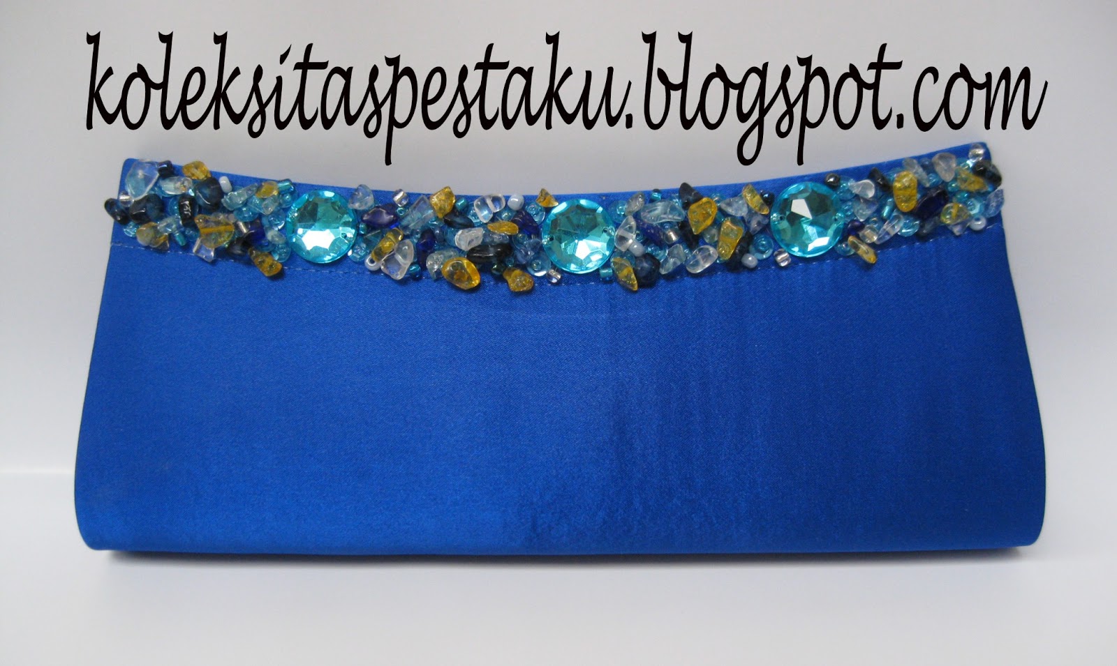 Tas Pesta - Clutch Bag @taspestaku: Tas Pesta Biru Elektrik Cantik atau ...
