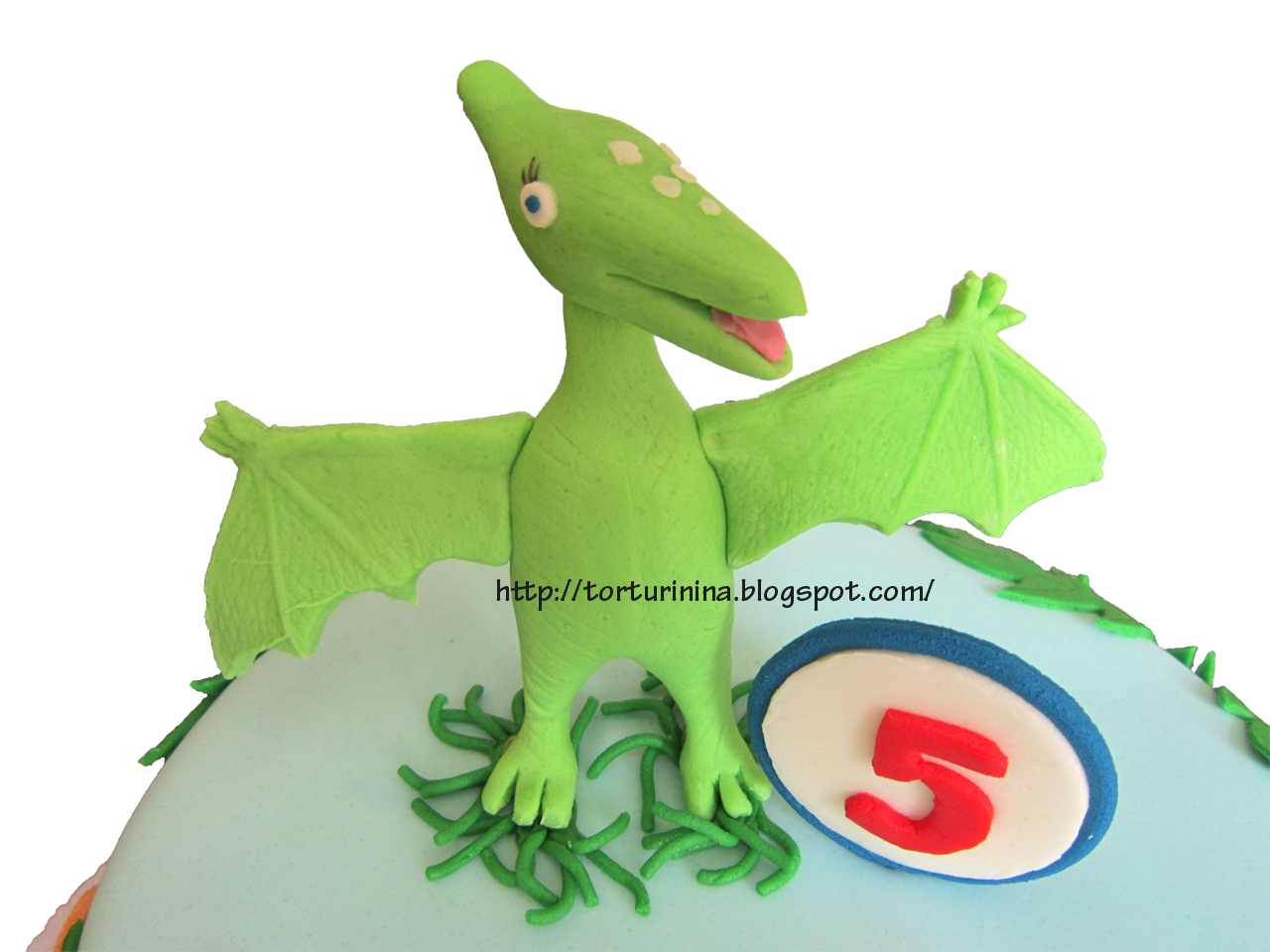 Nina's Art Cake: Tort T- Rex