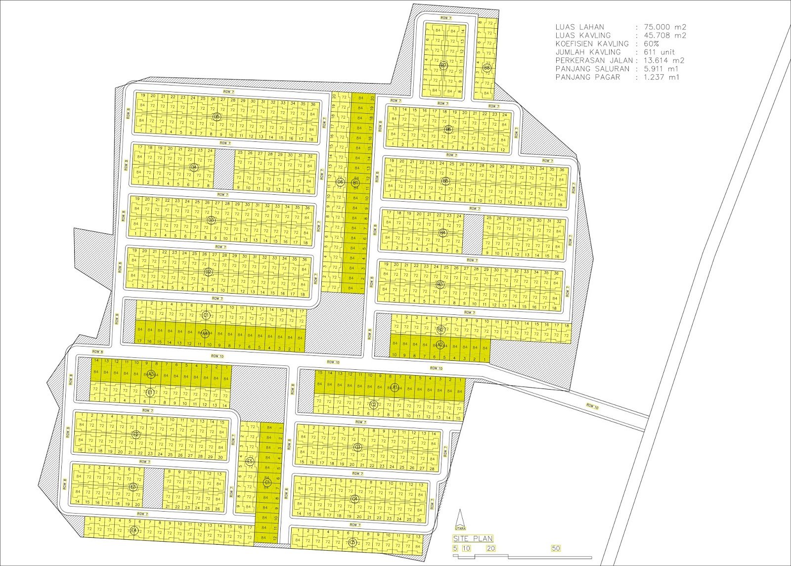 Peta Site Plan 🏠 Jasa Site Plan