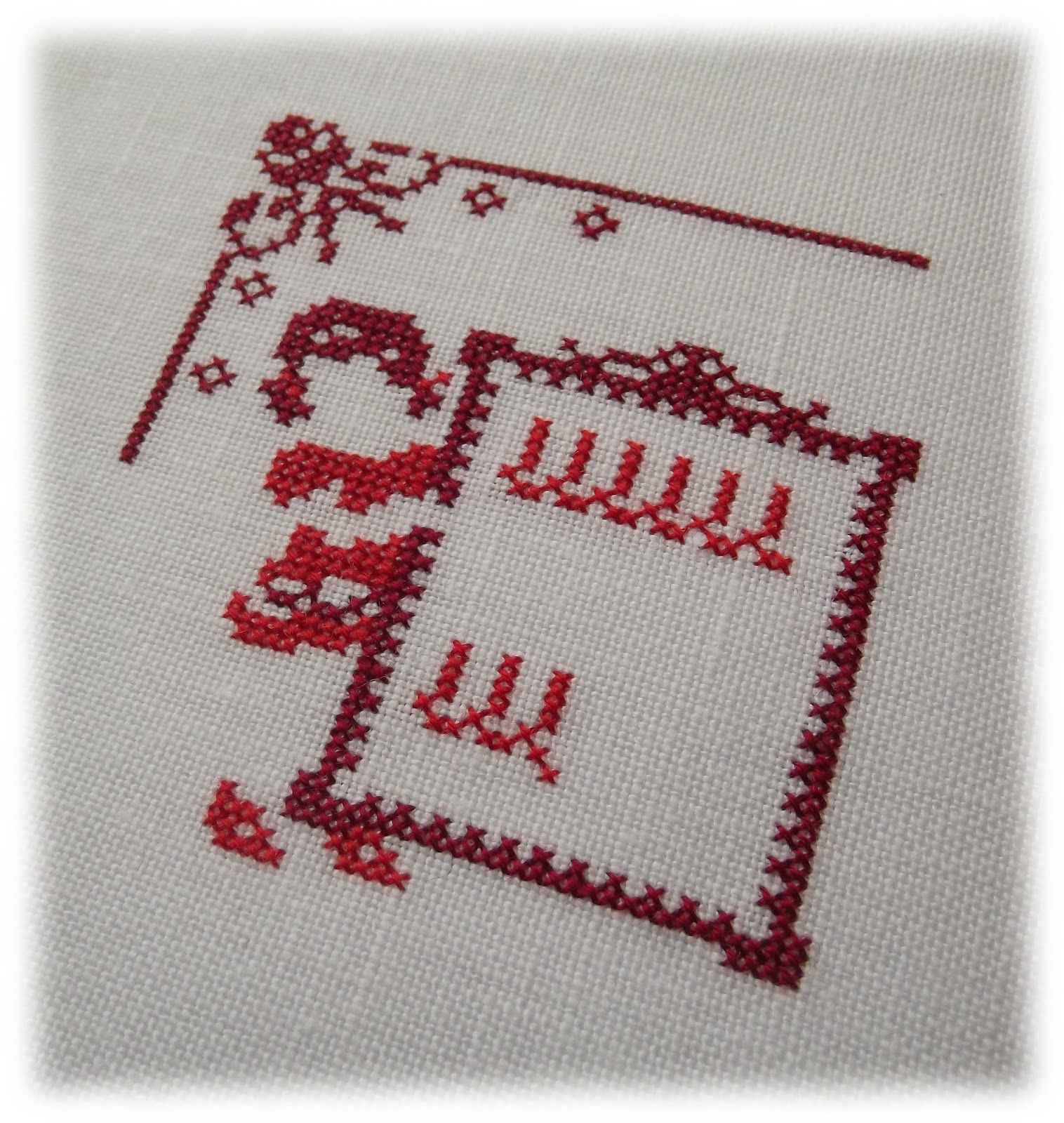 Le Blog d'Aurèle: Broderie rouge...
