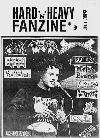 Portugal 80s Metal: HARD`N`HEAVY FANZINE