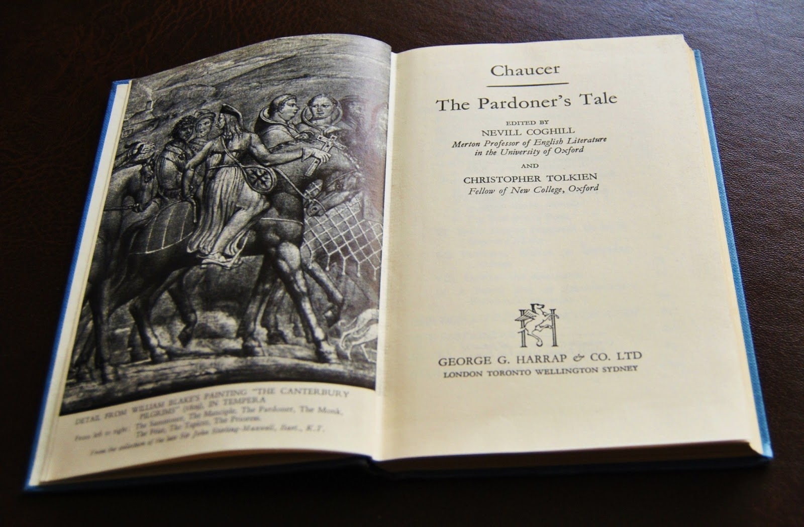 Tolkien collection: The Pardoner’s Tale di Chaucer curato da Nevill ...