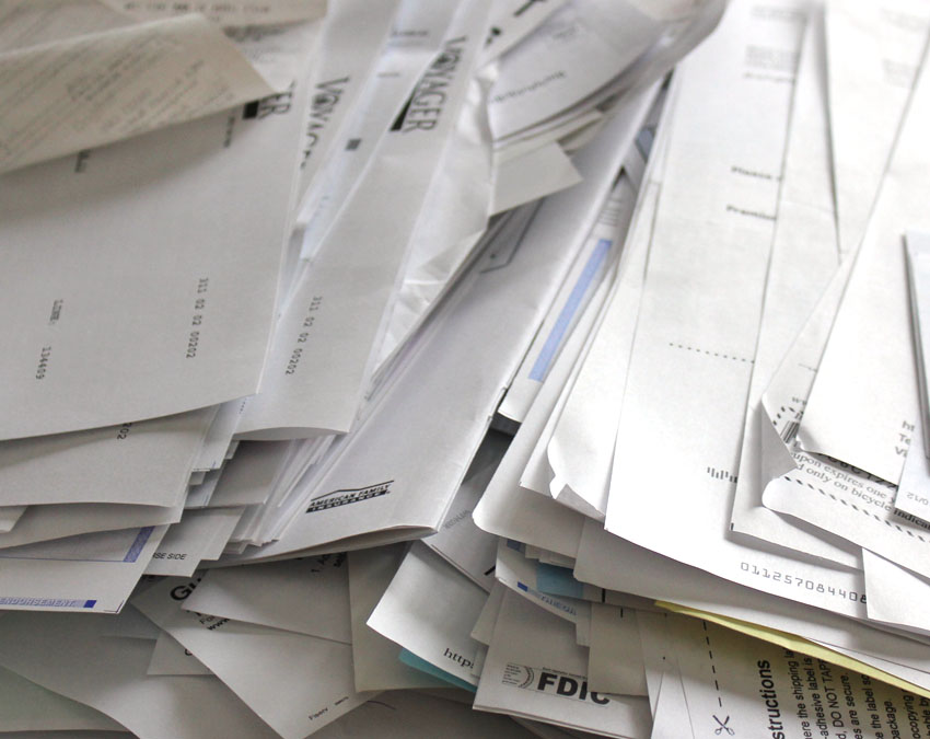 365 Projects: Taming Paper Clutter Day 1 Feng Shui