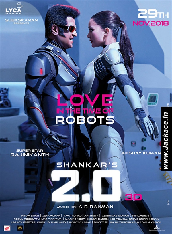 Rajinikanth & Akshay Kumar's 2.0 [Robot 2] First Look Posters | Release ...