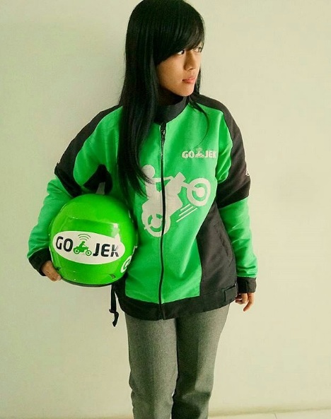Foto Driver Gojek Cantik - CARA DAFTAR GOJEK