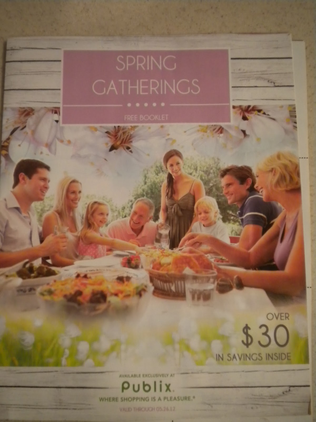 Tobins' Tastes: New Publix Booklet: Spring Gatherings, Over $30 In ...