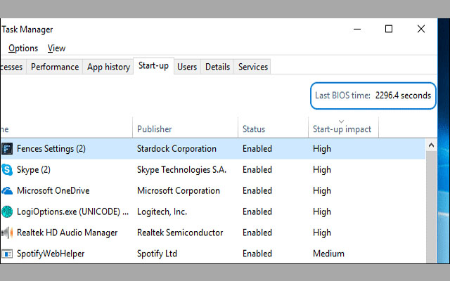 تعرف على مهمة Last BIOS Time الغريبة في مدير مهام الويندوز وما هي ...