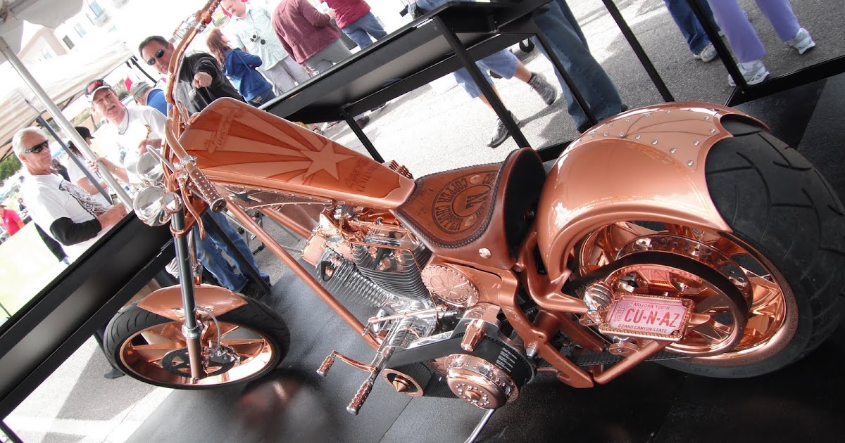 Sly's Arizona Adventures: Arizona Centennial Copper Motorcycle