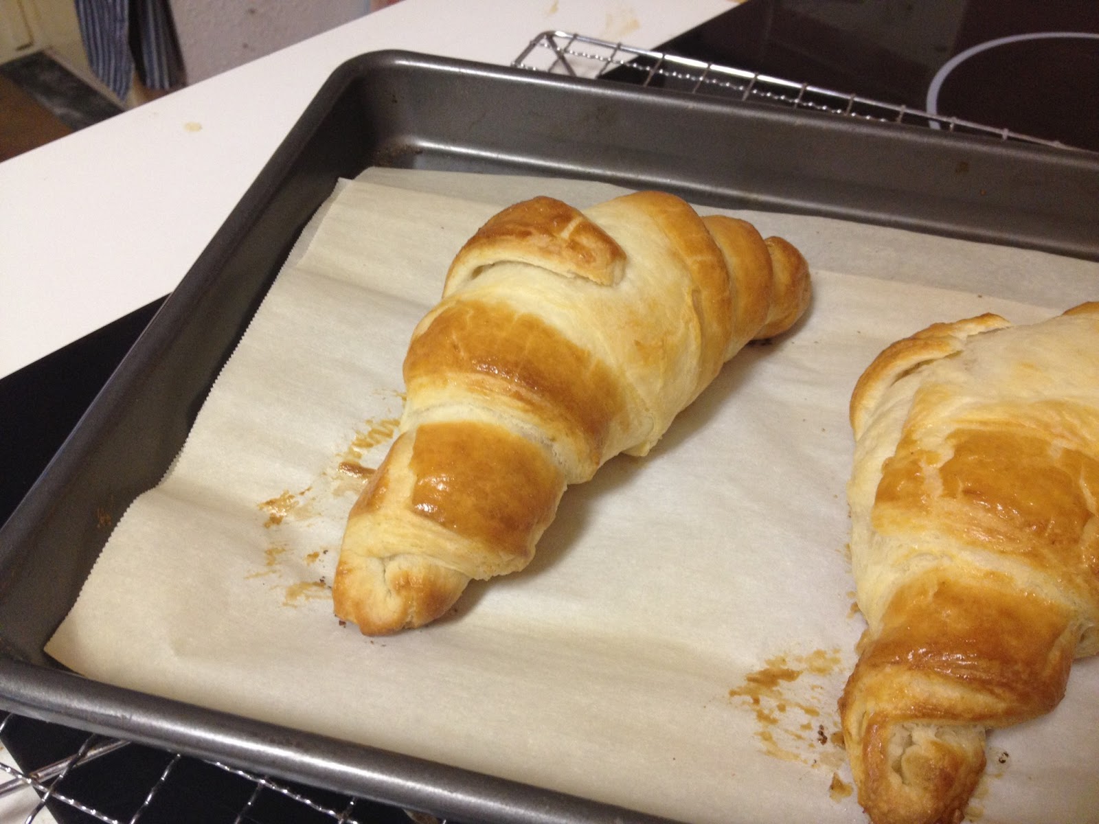 Tracy Cooks in Austin: Croissants Rich Buttery Delicious and a new method