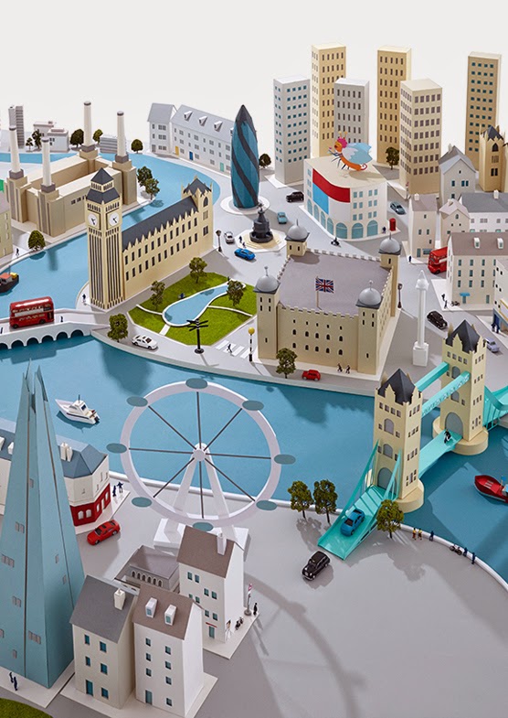 Creative ideas Make Paper Cities ~ Creativehozz About Home Decorating ...