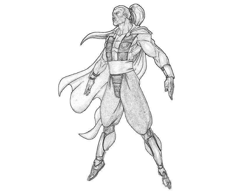 Mortal Combat Fujin Cartoon | Surfing